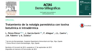 Picor en la espalda: notalgia parestésica y amiloidosis maculosa ...
